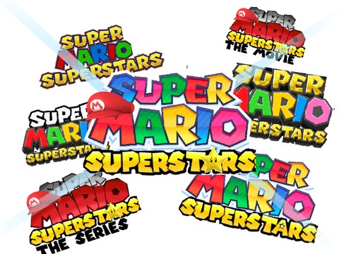 Every Logo of Super Mario Superstars Logos