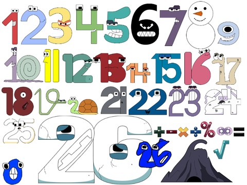 Number Lore Numbers (Better look) remix