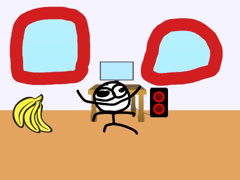 (game i stopped working on) raise an overly hyper stickman