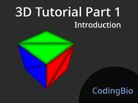 3D Tutorial Part One: Introduction