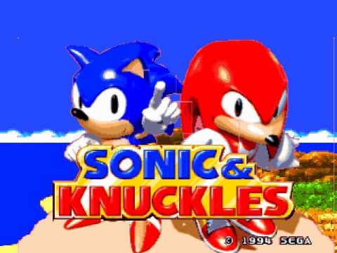 Sonic & Knuckles - Title Screen Remake