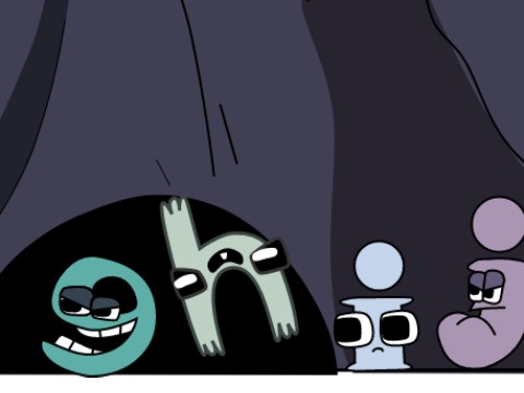 Alphabet Lore Fight Cloud