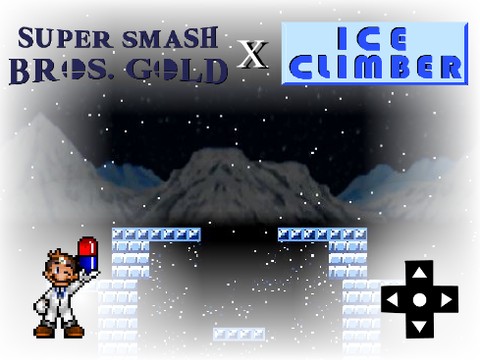ICICLE MOUNTAIN (ICE CLIMBERS) - SUPER SMASH BROS GOLD STAGE REVEAL