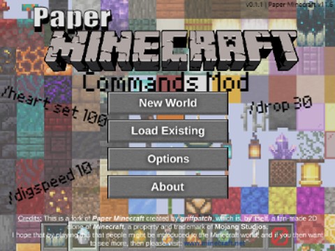Paper Minecraft Commands Mod