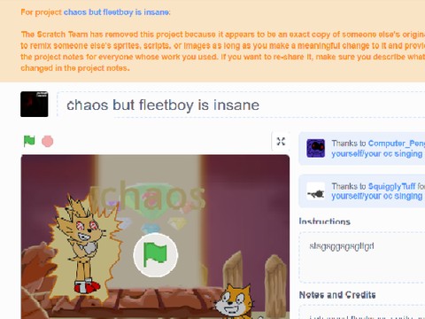 scratch can you not see what i changed are you blind i hate scratch ...