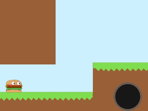 Burger platformer By MohamadBD (Mobile friendly)