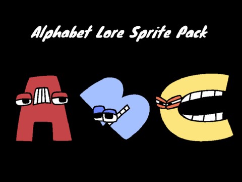 Alphabet Lore Sprite Pack