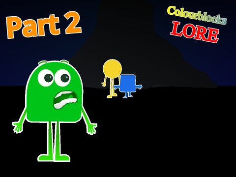 Colourblocks Lore | Yellow and green