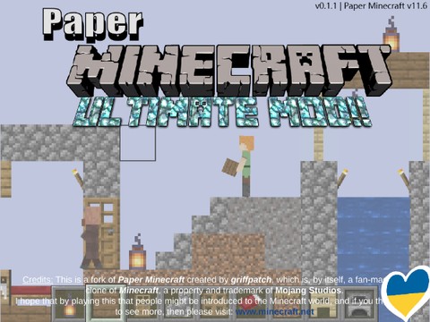 paper minecraft ultimate mod!!