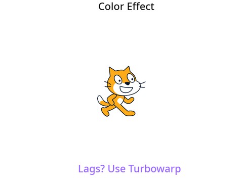 Effects on Scratch