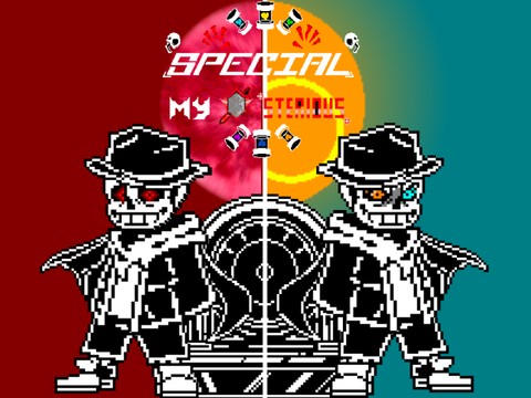 Under tale AU!! special mystearious sans fight! {100人記念作品！}