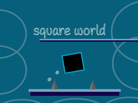 square world platformer 四角のプラットフォーマーー