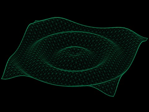 Orthographic 3D Wave