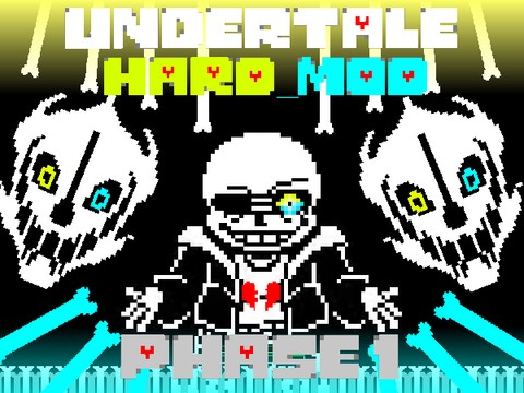 (OLD) Undertale: Hard Mode Sans Fight phase1-2