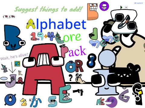 More Alphabet Lore Pack