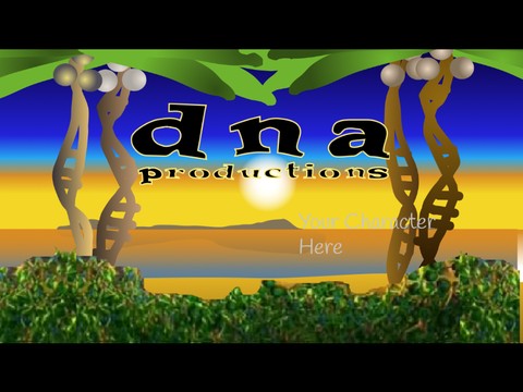 Make Your Own Dna Productions Logo 2006-2010 Present Widescrem edition