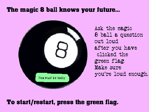 Magic Eight Ball Voice edition 2