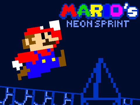 Mario's Neon Sprint