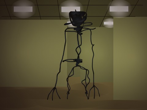 Backrooms Howler/Bacteria Vector (Apeirophobia)