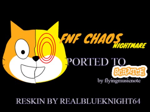 Chaos Nightmare but i remade the scratch cat sprites