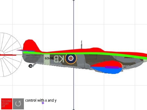 aerodynamics / simulation /airplane remix