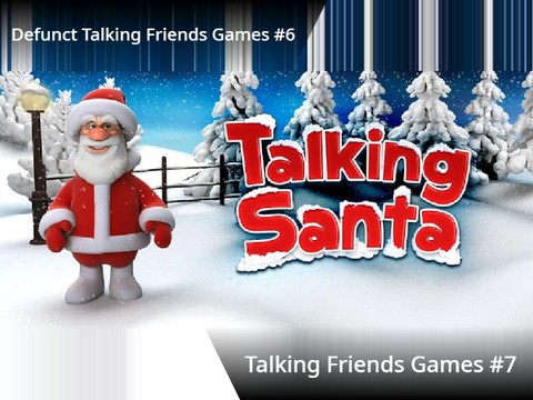 Outfit7 Games On Scratch || Talking Santa