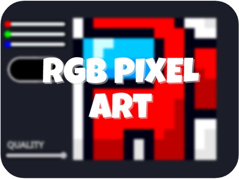 RGB Pixel Art *New Importing/Exporting* [100% Pen]