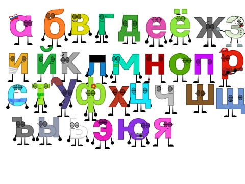 Alex's jumpstart russian lowercase letters band (band version) remix