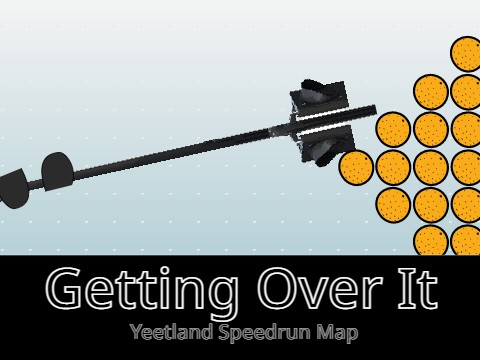 Getting Over It Yeetland Speedrunning Map!