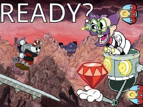 Cuphead Dr. Kahl Boss Fight