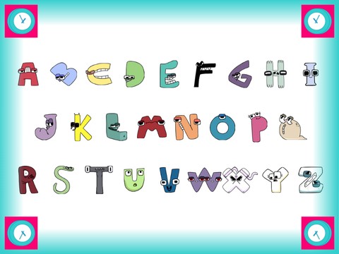 Alphabet Lore Vector Sprites