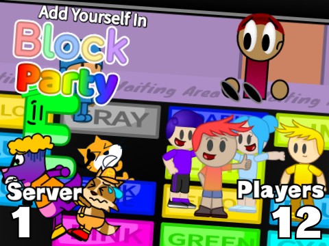 AY in Block Party! [ Server 1-2-3 | Remix 4 | 12 Players ] remix