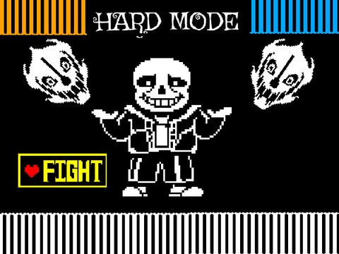 hard mode sans fight! by yukinobu44