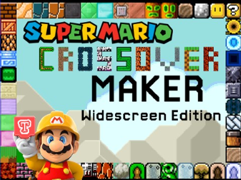 Super Mario Crossover Maker (Widescreen Edition)