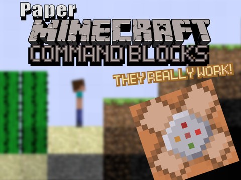 Paper Minecraft: Command Block Update (MOD)