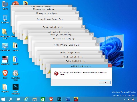 [Remake] Windows 10 Build 9841 Crazy Error Maker 3