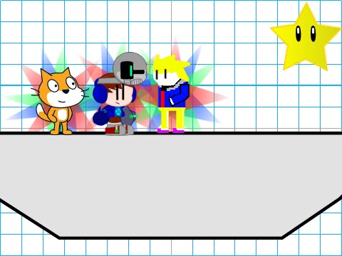 Super Smash Bros: Scratch ( super star power up )