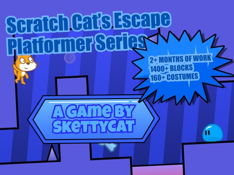[2+ Months of Work] Scratch Cat's Escape 1 #animations #art #games # ...