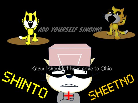 Add yourself/your oc singing Shinto + Sheetno (0)