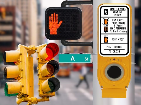 Polara EN4 Crosswalk Button