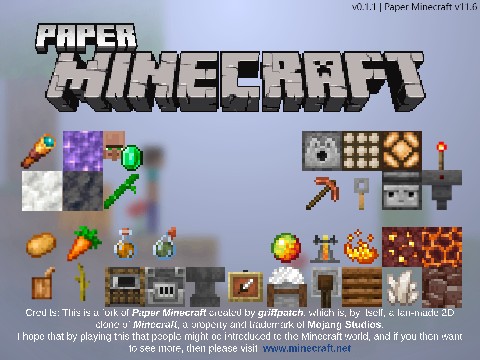Paper Minecraft J Edition 3.5.3