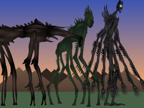 3 New Trevor Henderson Giant Vectors