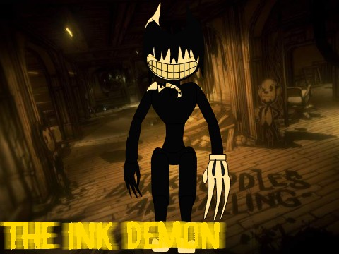 BATDR Ink Demon Bendy sprite (Vector) remix