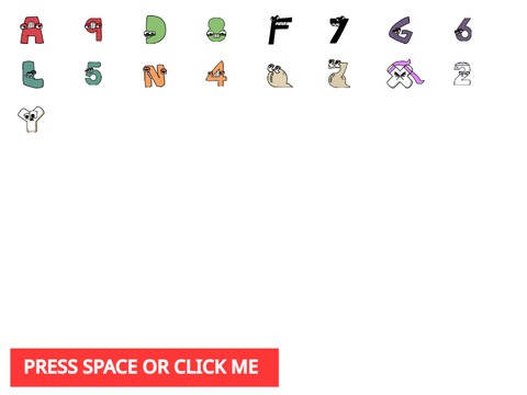 Alphabet Lore Font! (Even More Better) remix