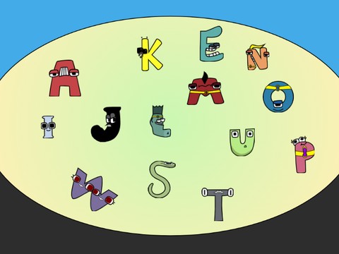 Toki Pona Alphabet Lore Band