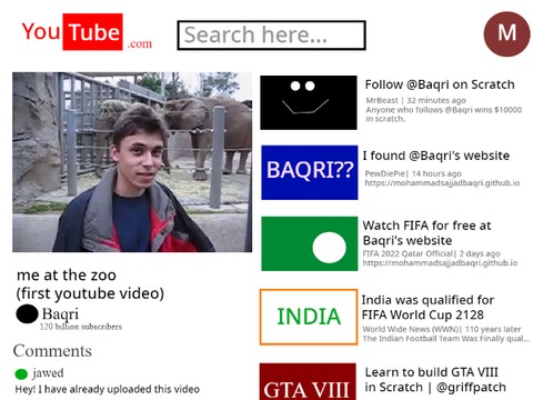 me at the zoo - First YouTube Video