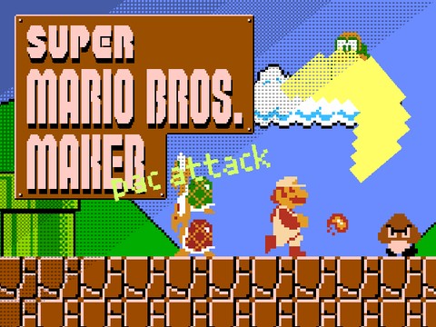 Super Mario Bros. pac attack