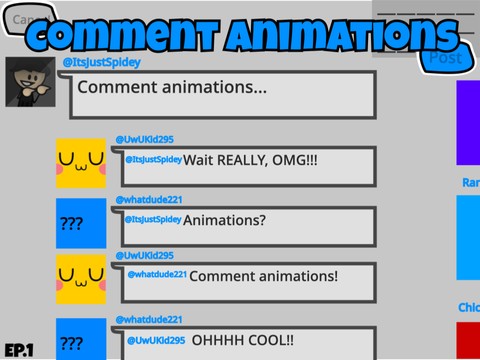 Comment animations | episode 1 | #Comment #Animations #ItsJustSpidey # ...