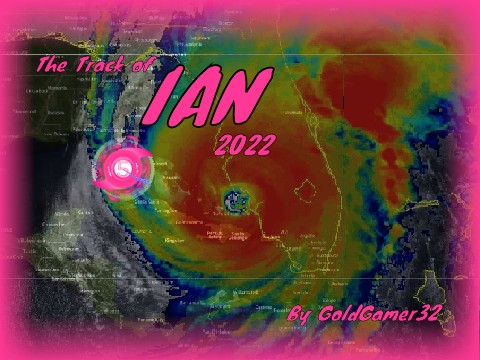 The Track of Hurricane Ian (2022)