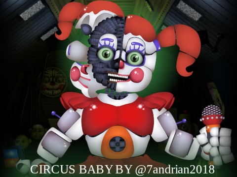 || FNAF: Circus Baby V2 || (VECTOR TRACE)
